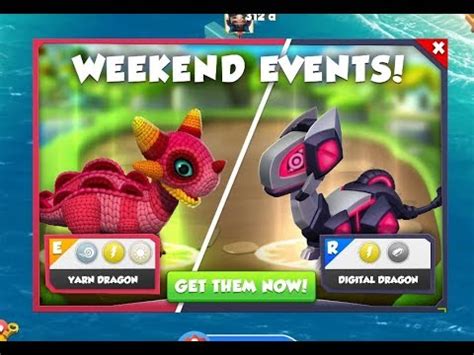 Dml [weekend Event] Yarn Dragon And Digital Dragon Dragon Mania
