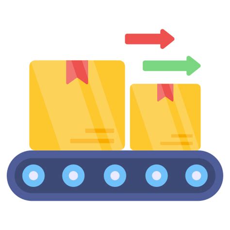 Conveyor Belt Generic Color Fill Icon