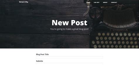 Github Veluthilblog With Users Flask Blog Project Built With Flask Bootstrap And Postgres