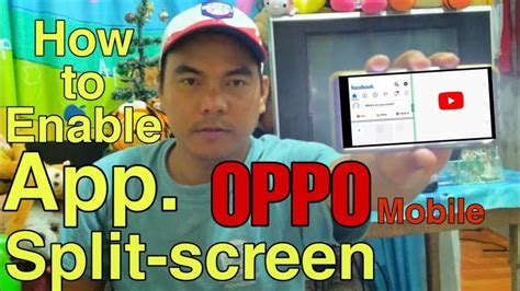 How To Enable App Split Screen On OPPO A5s OPPO Tips Tricks App Screen Enabling
