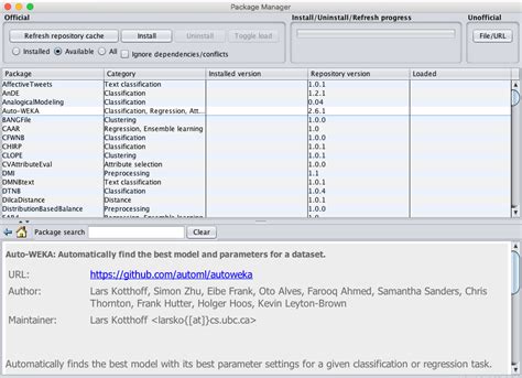 Getting Started With Weka 3 — Machine Learning On Gui