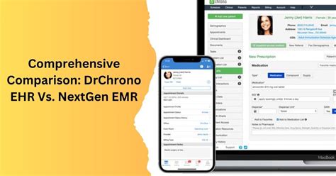 Comprehensive Comparison Drchrono Ehr Vs Nextgen Emr Which Suits