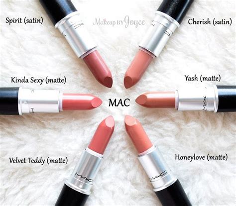 Swatches Review Mac Matte Satin And Cremesheen Lipstick Collection