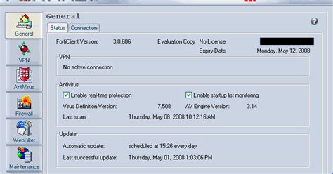 Fortihelp Visual Forticlient Overview