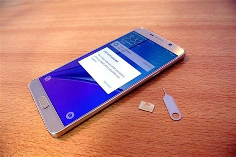 Samsung Galaxy Note 5 SIM Card Not Detected Issue Other Related