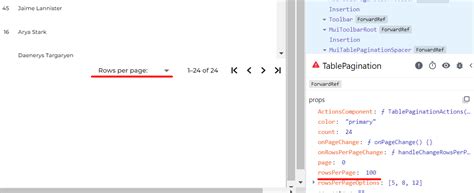 Can Mui Tablepagination Be Used As The Customizedpagination For The Mui Datagrid Premium