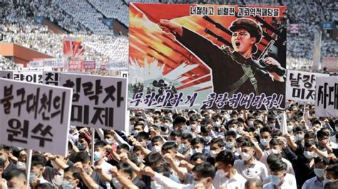 朝鮮批美國破壞朝鮮半島和平穩定 平壤逾12萬人參與反美集會 環球新聞時訊報