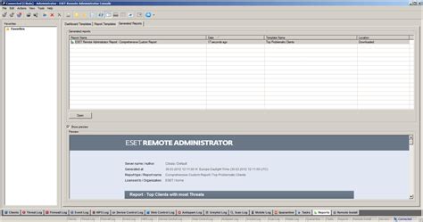 法人向けエンドポイント用remote Administrator 5 Eset
