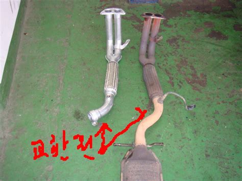 뉴 Ef 소나타 소음기 촉매 블루텍 자동차정비