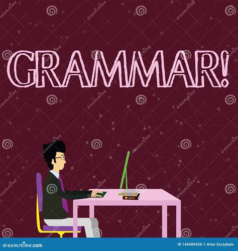 Handwriting Text Writing Grammar Concept Meaning Whole System Structure Language Syntax And