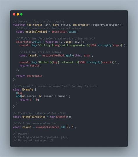 Ahmad Mehrabi On Linkedin What Are Decorators In Typescript In