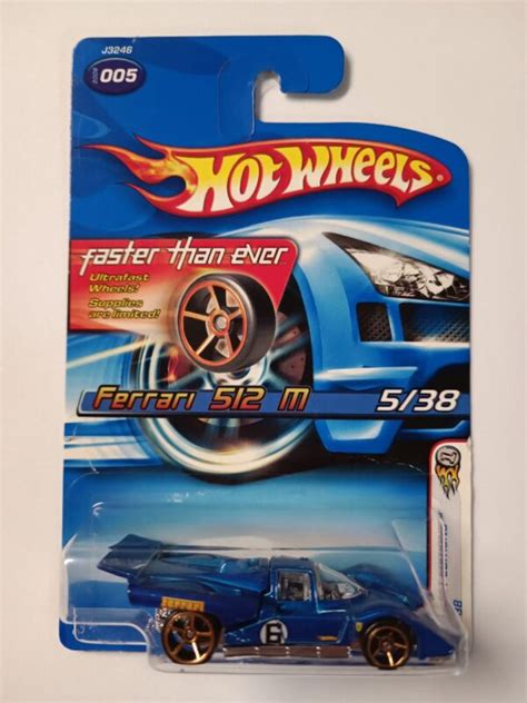 Hot Wheels Faster Than Ever Ferrari 512 M Francisco Garage