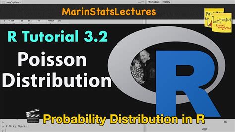 Poisson Distribution In R R Tutorial 32 Marinstatslectures Youtube