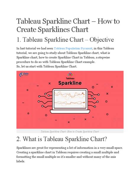 Tableau Sparkline Chart 61 Pdf Chart Computing