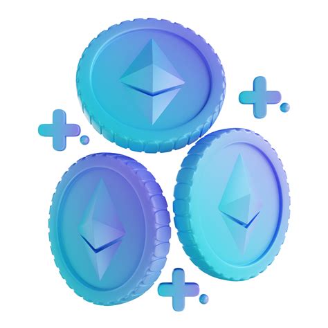 3d Illustration Ethereum Coin 10877525 Png