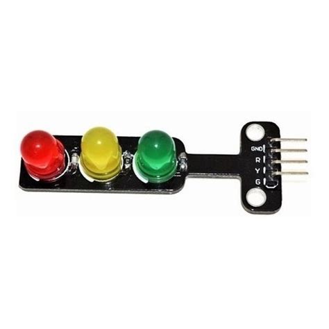 Modulo Semaforo Farol Led Sinal Transito 8mm Arduino Esp8266 Shopee