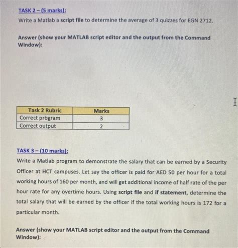 Solved TASK Marks Compute The Given Mathematical Chegg