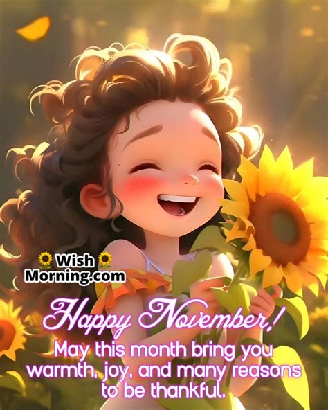 November Month Wishes And Quotes To Spread Joy And Positivity Wish