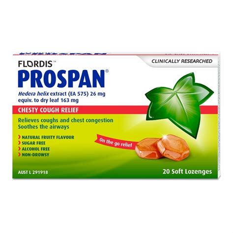 Flordis Prospan Lozenges 20 Lozenges 20 L Nutrition Market