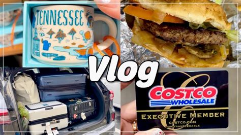 미국 일상 Vlog 파이브가이즈 먹고 코스트코 멤버십 가입하기 철판요리 먹고 티제이맥스 타겟에서 이불 쇼핑 호텔 생활 끝 이사하기🏡 테네시 Youtube