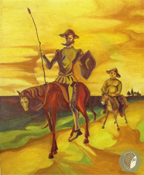 Дон Кихот и Санчо Панса 1 Картина Моника Войкова Pletitsa