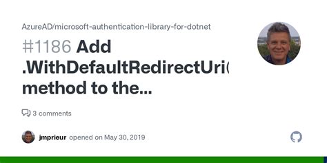 Add WithDefaultRedirectUri Method To The PublicClientApplicationBuilder To Simplify S