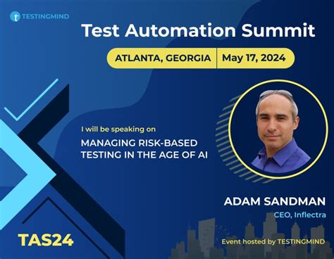 Testingmind On Linkedin Test Automation Summit Atlanta
