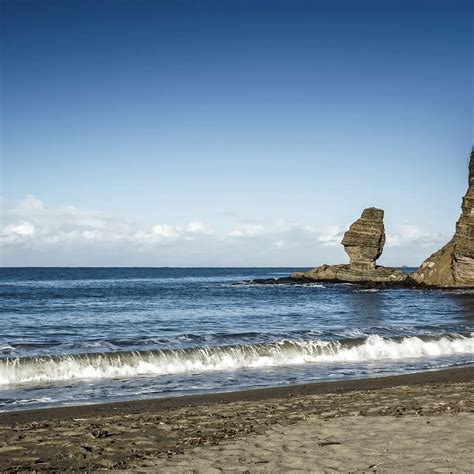 Roche Percée Beach Bourail Sud Tourism New Caledonia