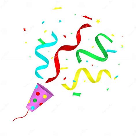 Party Popper Stock Vector Illustration Of Celebration 42136539