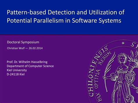 Ppt Pattern Based Detection And Utilization Of Potential Parallelism