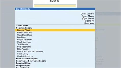 master short cut key of tally prime computerexcelsolution youtube