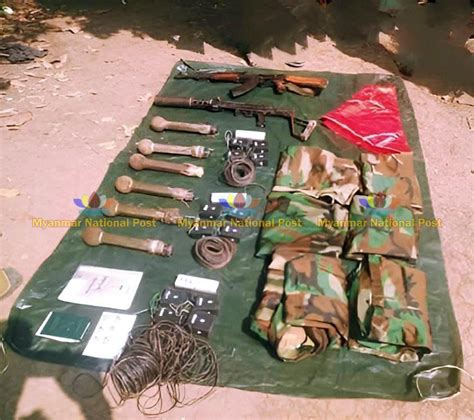 နောင်ချို ကျောက်မဲကြား လမ်းပေါ်မိုင်းထောင်နေသော Tnla အကြမ်းဖက်သောင်းကျန