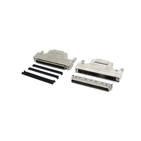 Headers Vertical Mount Type Scsi Mdr 100 Pin Female Connector For Pcb