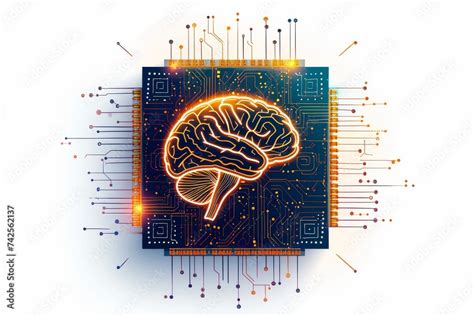 Ai Brain Chip Visionary Artificial Intelligence Neurotransmitter Human