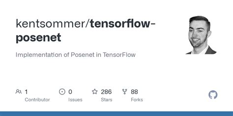 Github Kentsommertensorflow Posenet Implementation Of Posenet In Tensorflow