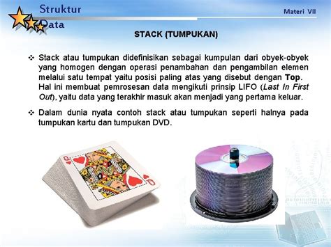 Struktur Data Materi Vii Stack Tumpukan V Stack