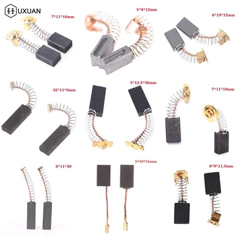 멀티 카본 브러시 예비 부품 미니 드릴 전기 그라인더 교체 전기 모터 회전 공구 2 개 4 개전동 공구 부품 Aliexpress