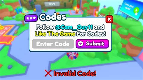 Energy Drink Simulator Codes