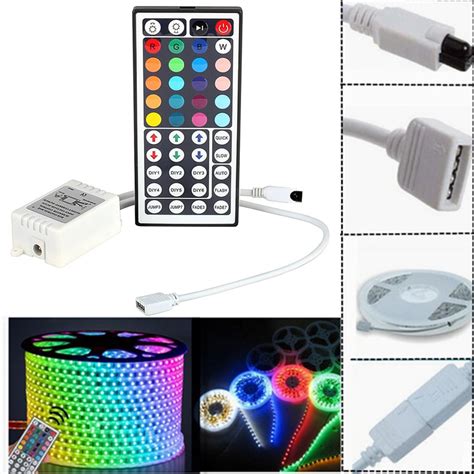 1pc 44 Keys RGB IR Mini Remote Controller DC 12 24 Grandado