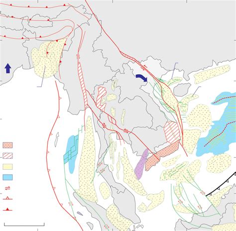 Regional Tectonic Map Of Se Asia Modified After Fyhn Et Al 2009