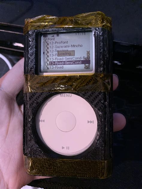 Rockbox On Ipod Mini 2g Flash Modded Not Working Properly R Ipod