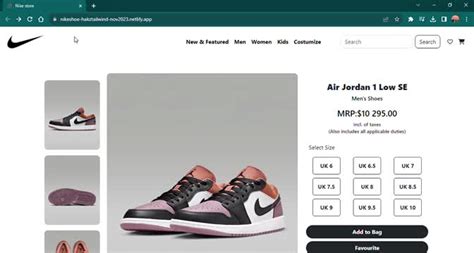 Hakima Mariyam On Linkedin Html5 Bootstrap Nike Shoes Css