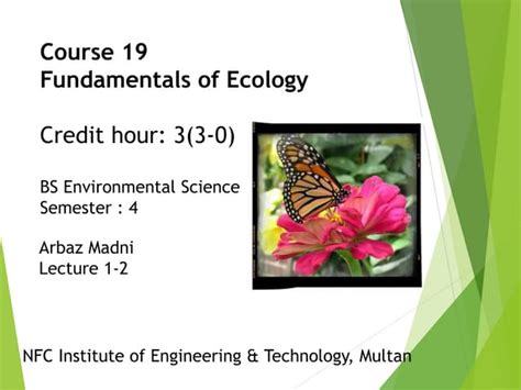 Ecology Lecture 1 2 1 2 2023 Pptx