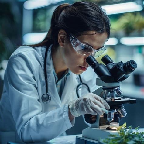 Free Scientist Using Microscope Image Scientist Microscope Research Download At Stockcake