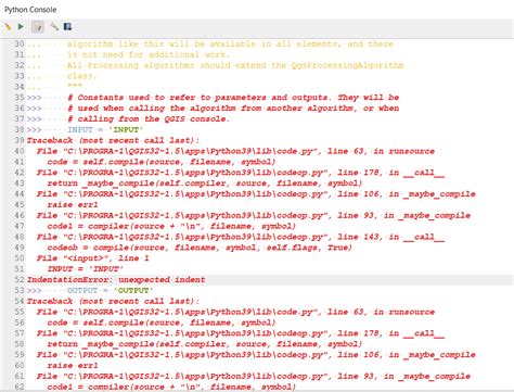 Difference Between Processing Script Editor And Python Console When