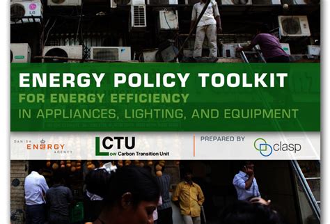 Energy Policy Toolkit For Energy Efficiency In Appliances Lighting And Equipment Copenhagen