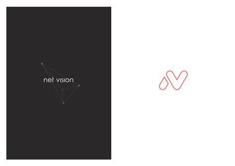 Netvision Logo Visual Identity And Landing Page On Behance