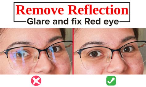 Fix Reflection Red Eye Remove Glare Sunglass Retouching By Good