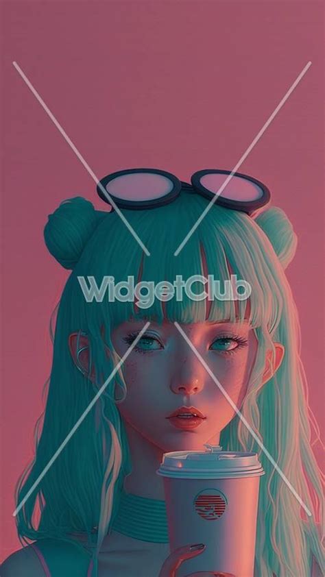 만화 소녀 배경화면 15 이미지를 무료로 다운로드하세요 Widgetclub