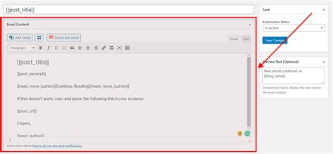 Sending New Post Notification Emails To Your Subscribers In Wordpress